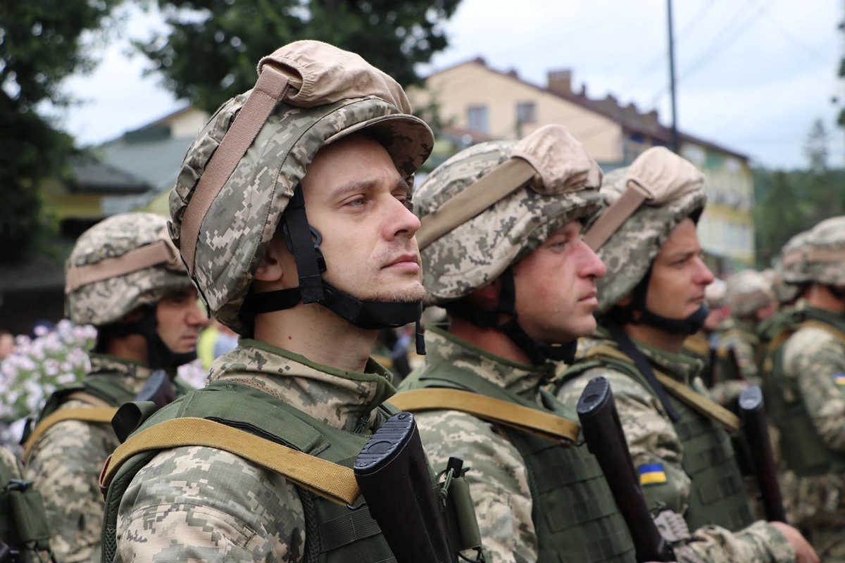 Soldiers of the 3rd separate assault brigade announce a new stage of ...