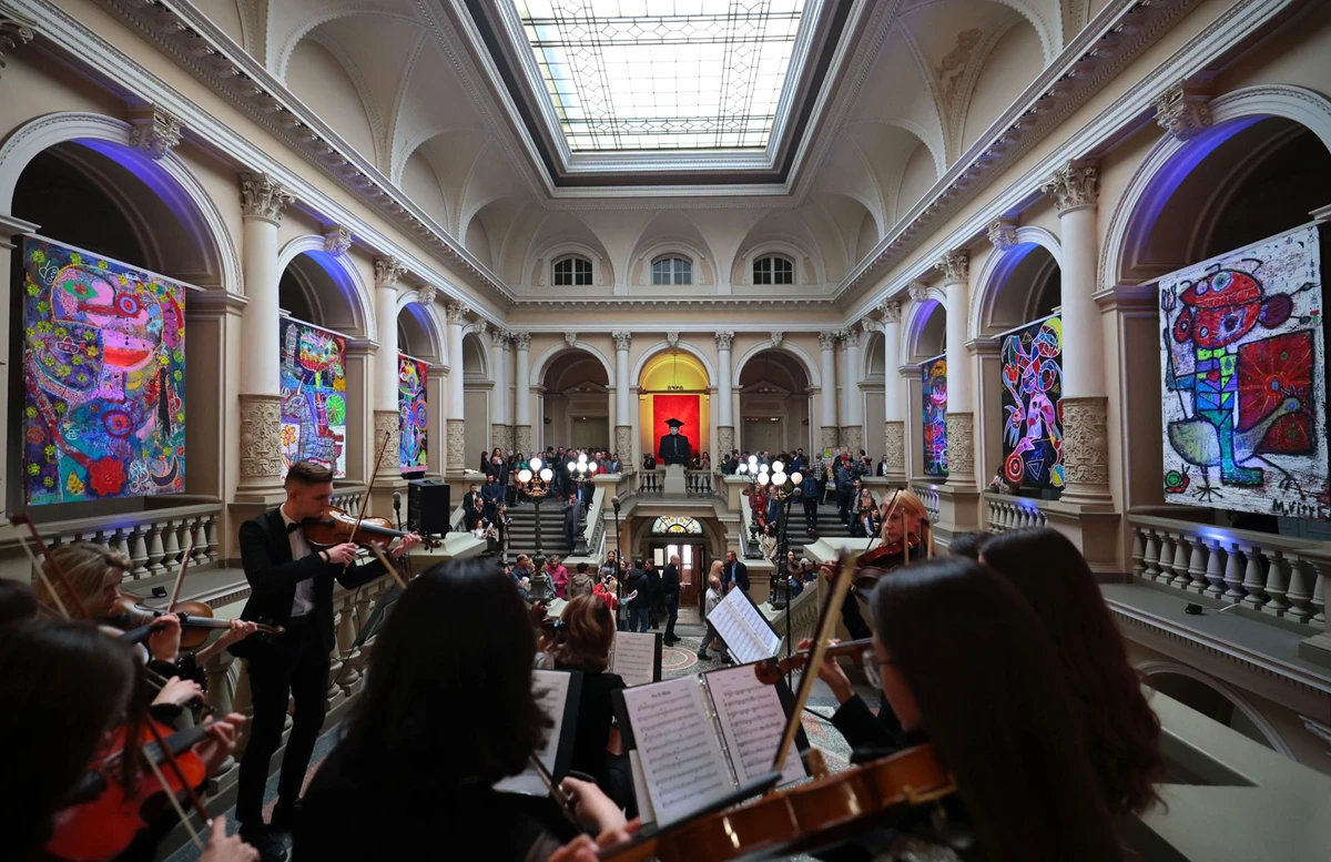 Max Vityk’s charity exhibition “Warriors of Light” was opened in Lviv ...