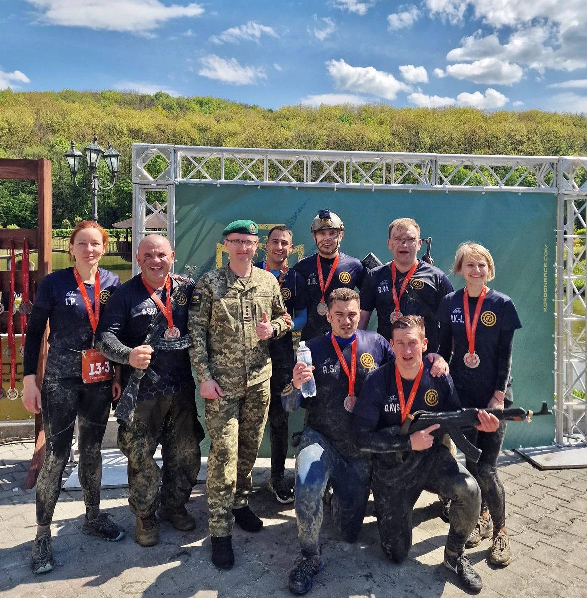A large-scale competition among defenders of the Youth and Sports ...