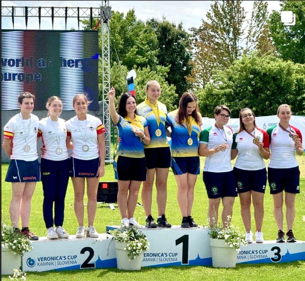 Lviv girls win archery competition in Slovenia - Voice of Sokal - news ...